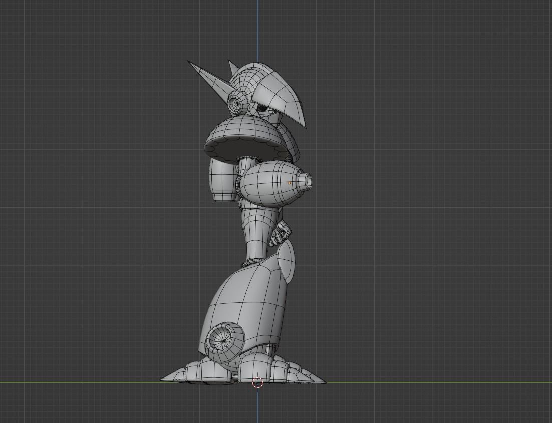 Jupiter Mega Man V 3D model rigged | CGTrader
