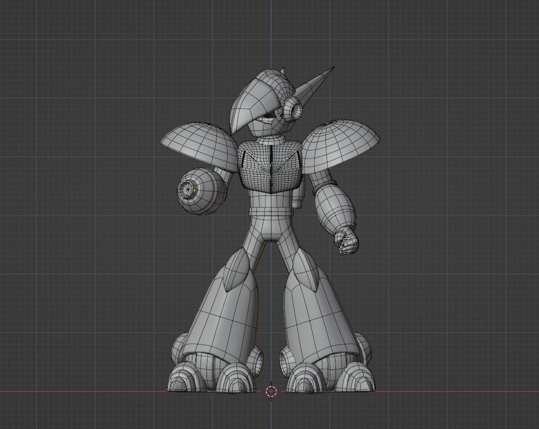 Jupiter Mega Man V 3D model rigged | CGTrader