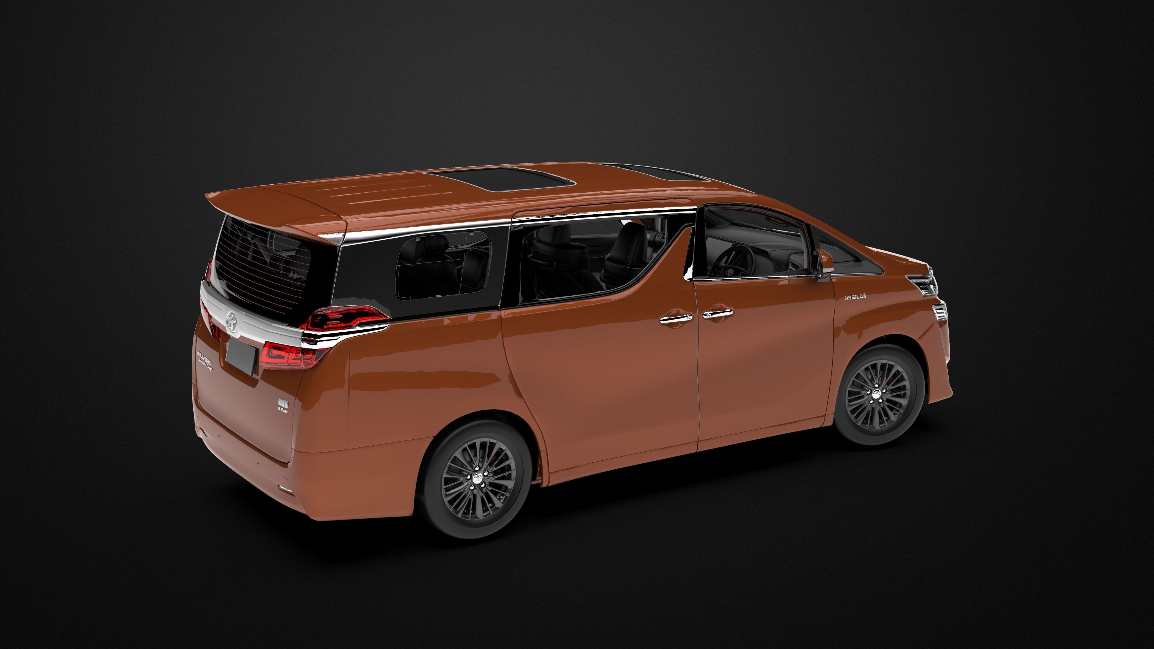 3D model Toyota Vellfire 2022 3d model VR / AR / low-poly | CGTrader