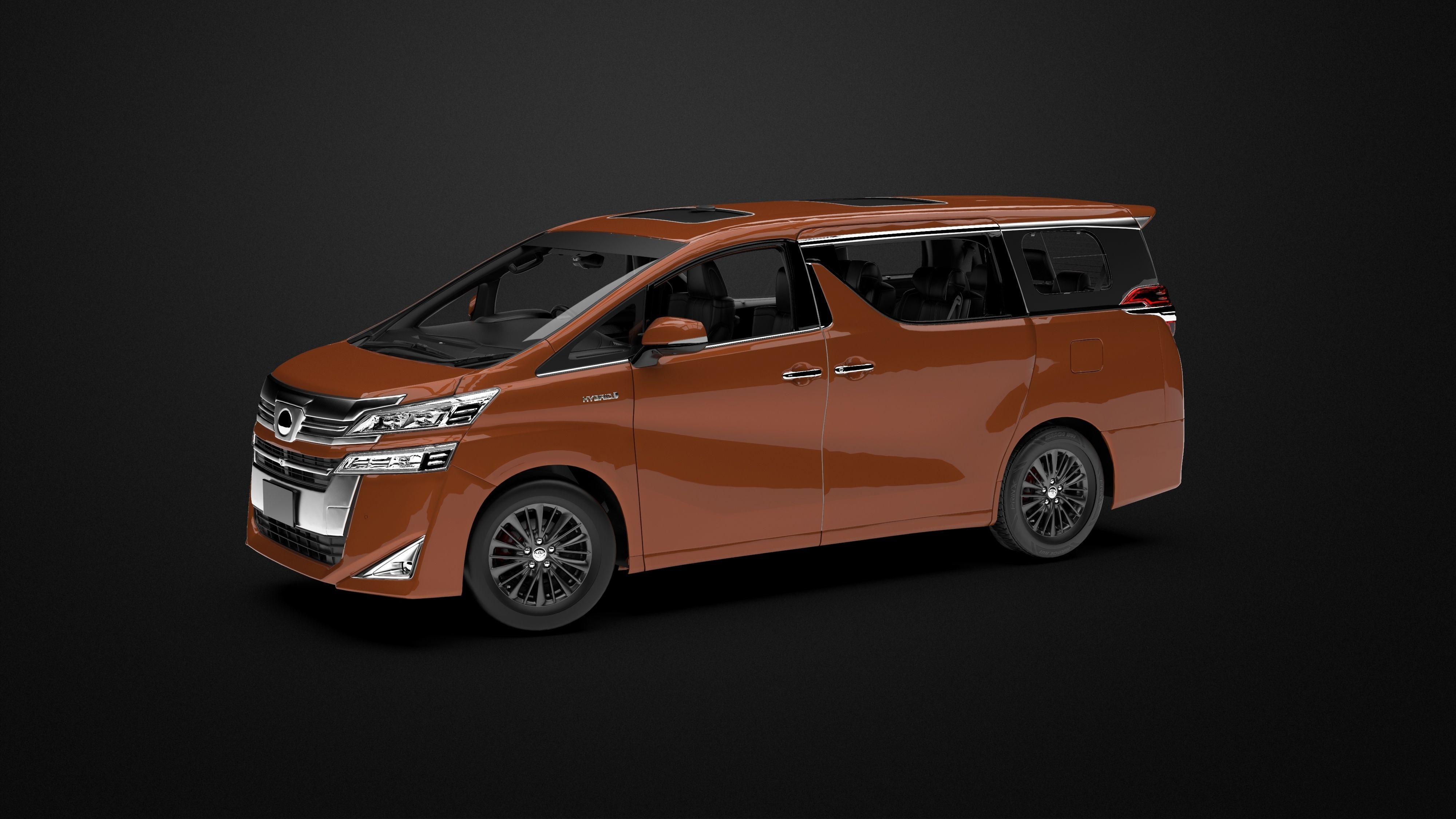 3D model Toyota Vellfire 2022 3d model VR / AR / low-poly | CGTrader