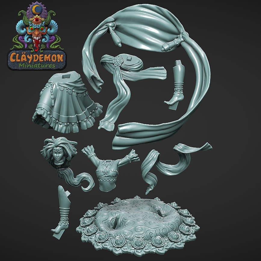Maya the Dancer 3D model 3D printable | CGTrader