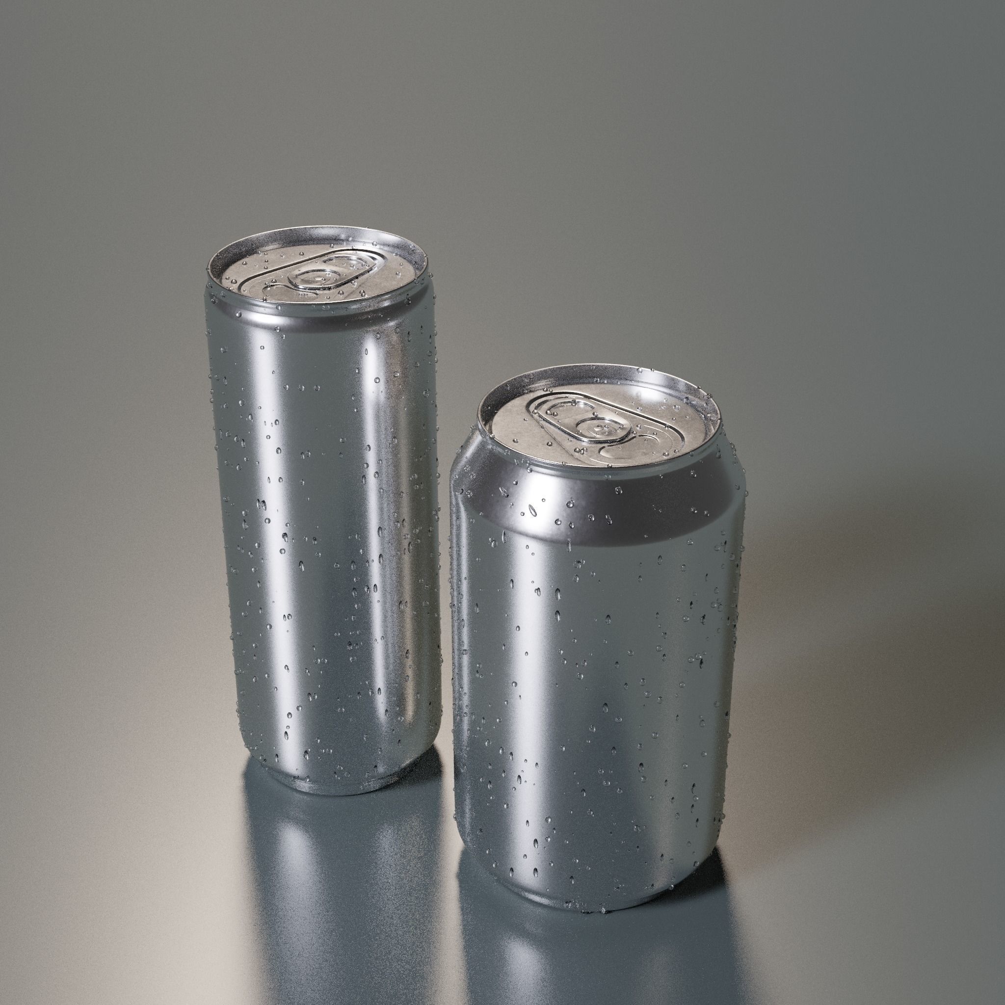 3D model Beverage soda cans Common Sizes - RIGGED VR / AR / low-poly ...