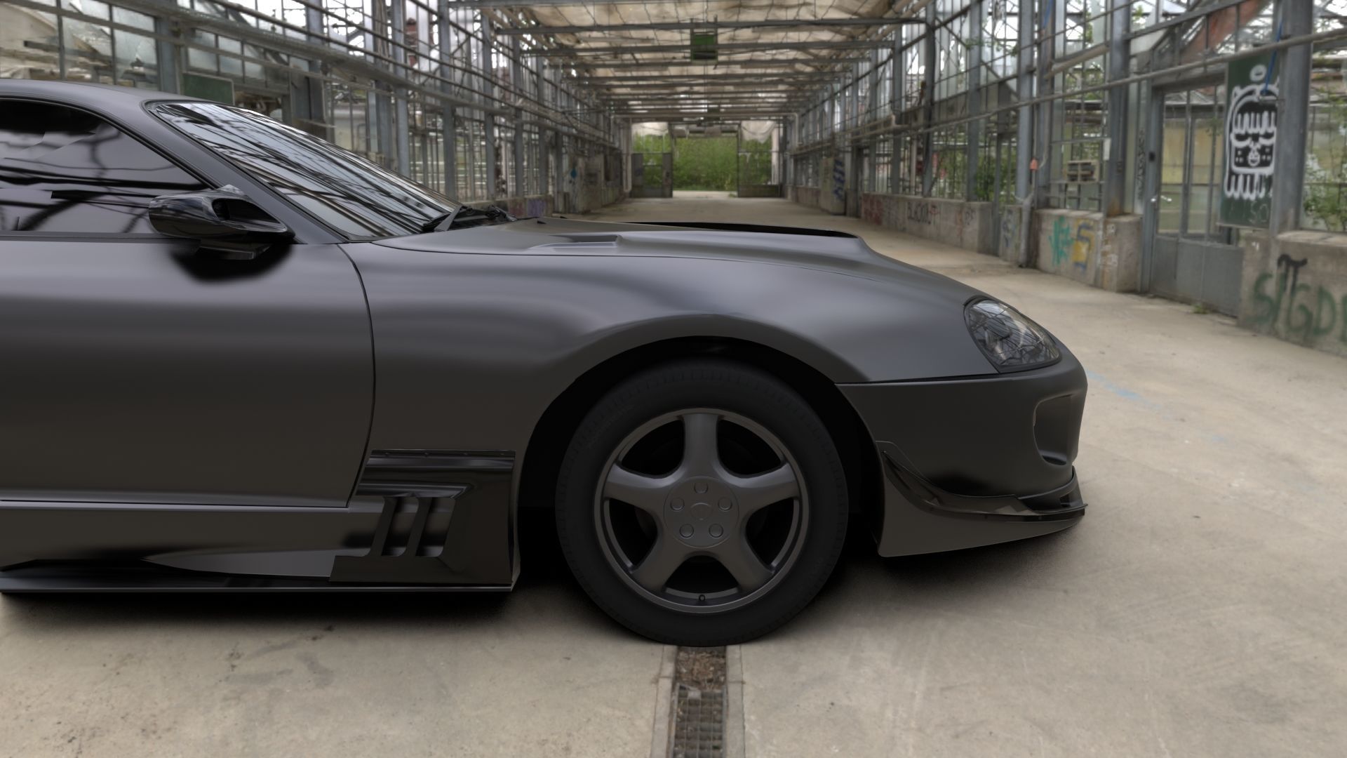 3D model Toyota Supra v2 VR / AR / low-poly | CGTrader