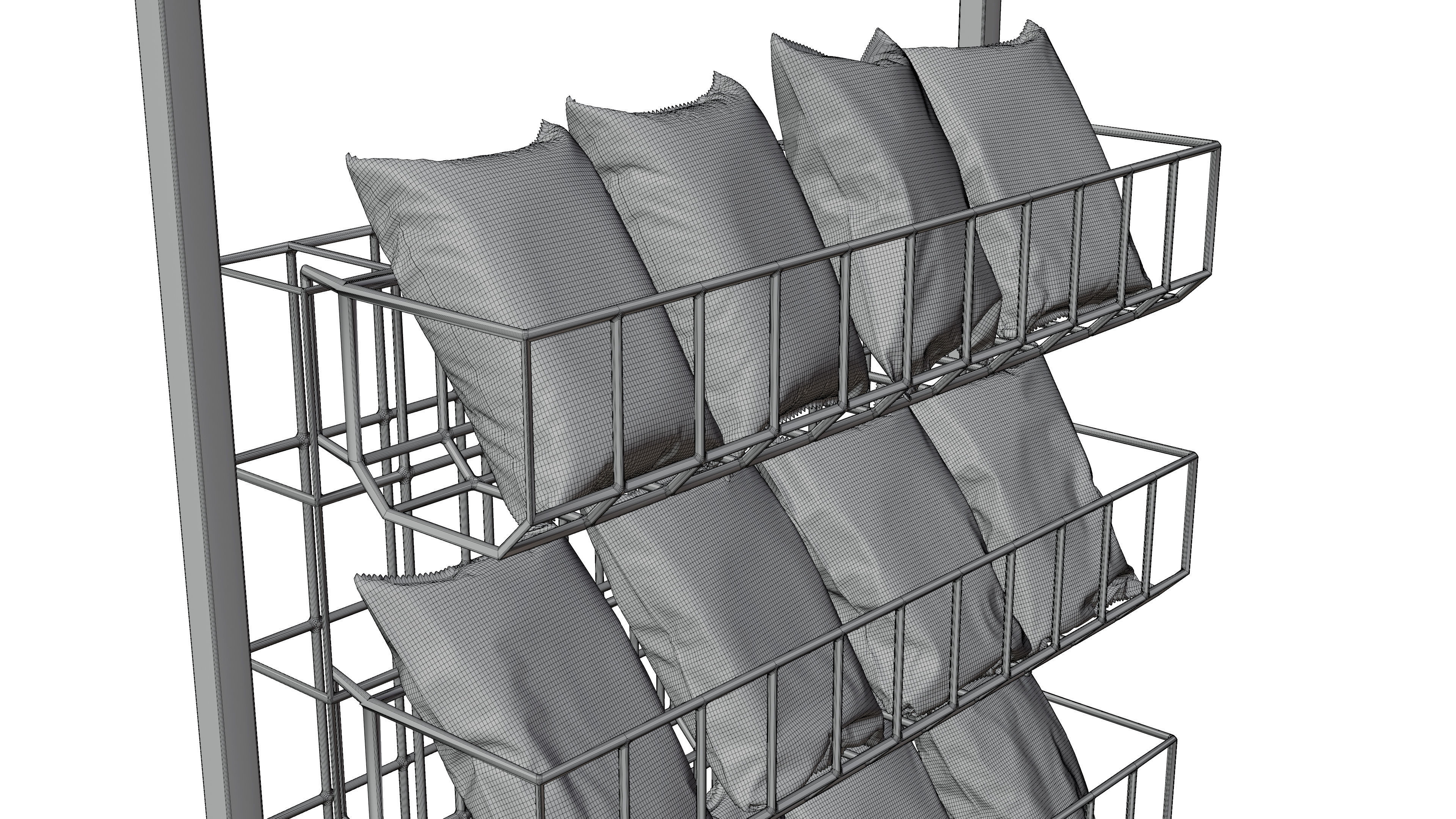 Chips Stand 3D model | CGTrader