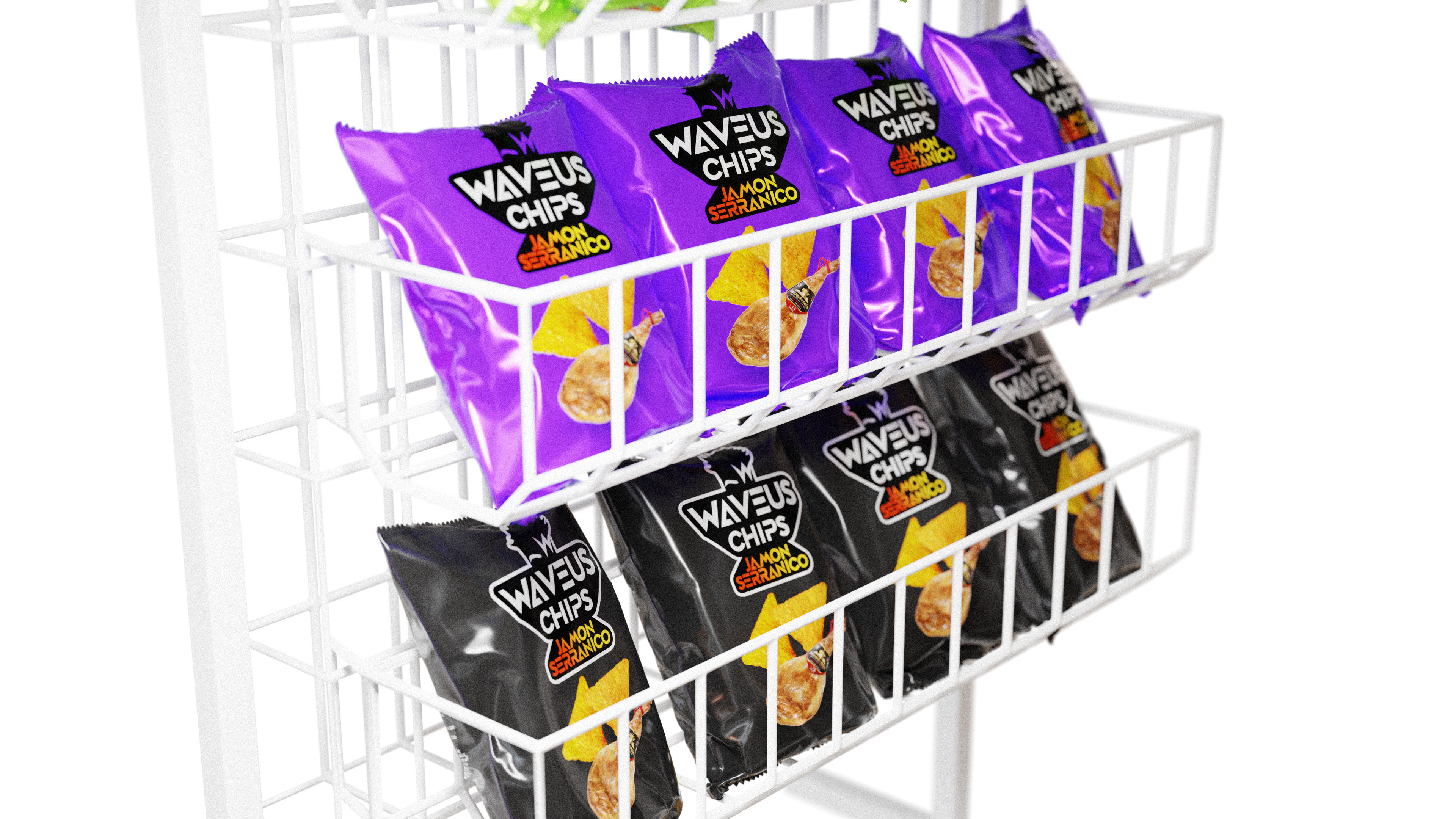 Chips Stand 3D model | CGTrader