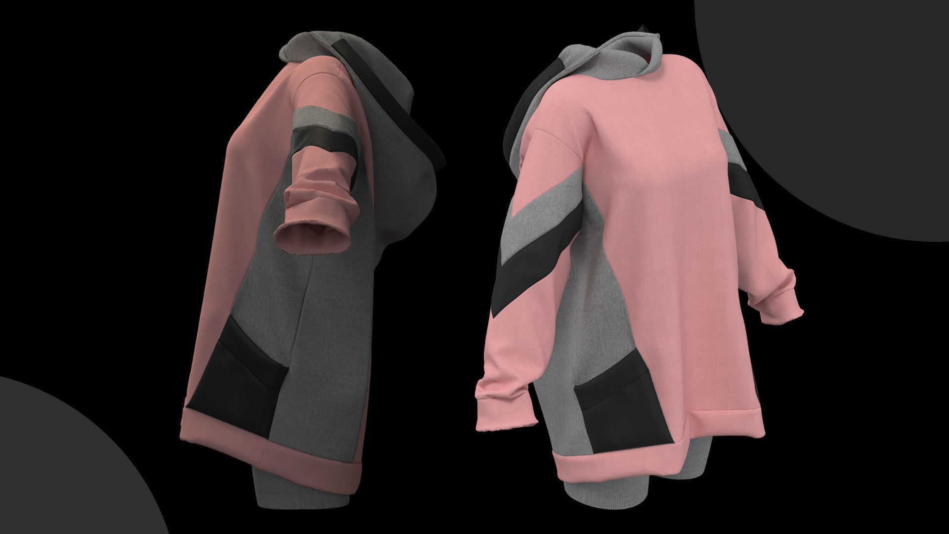 8 Models of Women cartoon character Activewear Vol 5 3D model | CGTrader