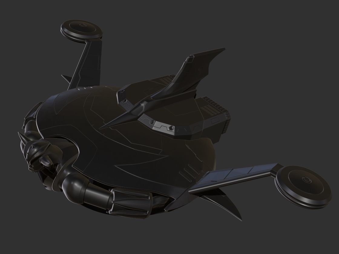 goldorak soucoupe ufo-STL for 3d printer 3D model 3D printable | CGTrader