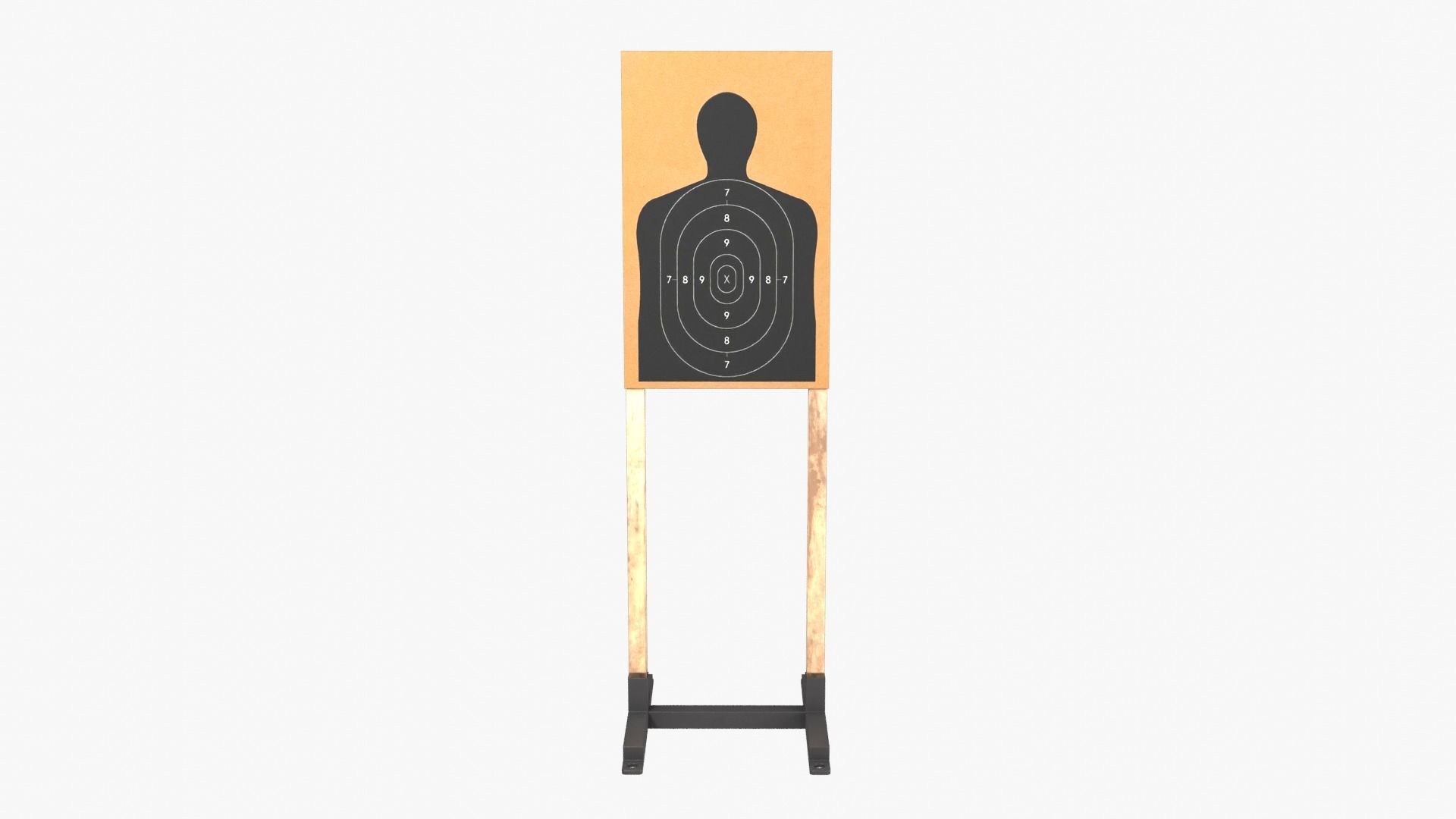 3D model Firing Target VR / AR / low-poly | CGTrader