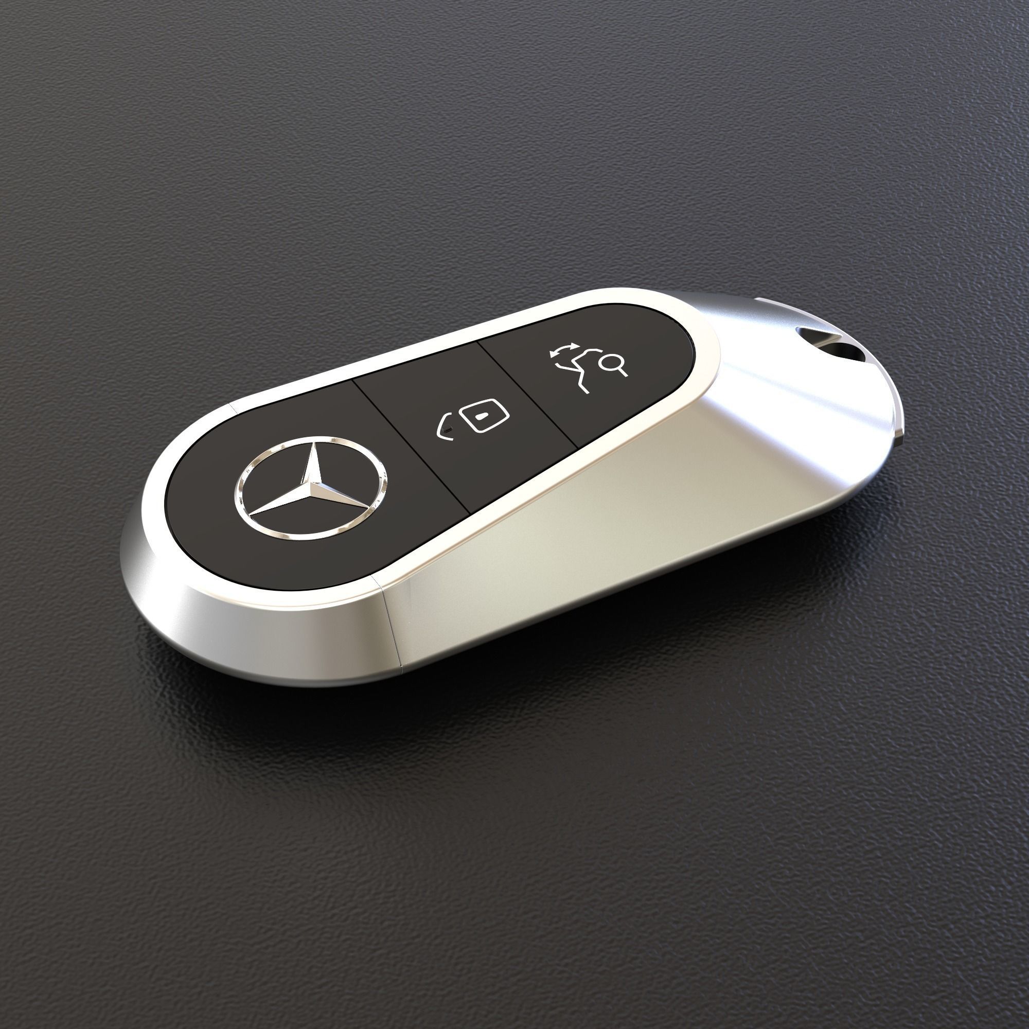 2023 Mercedes Car Keyfob 3D model | CGTrader