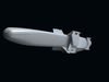Teseo MK2 Missile 3D model animated | CGTrader