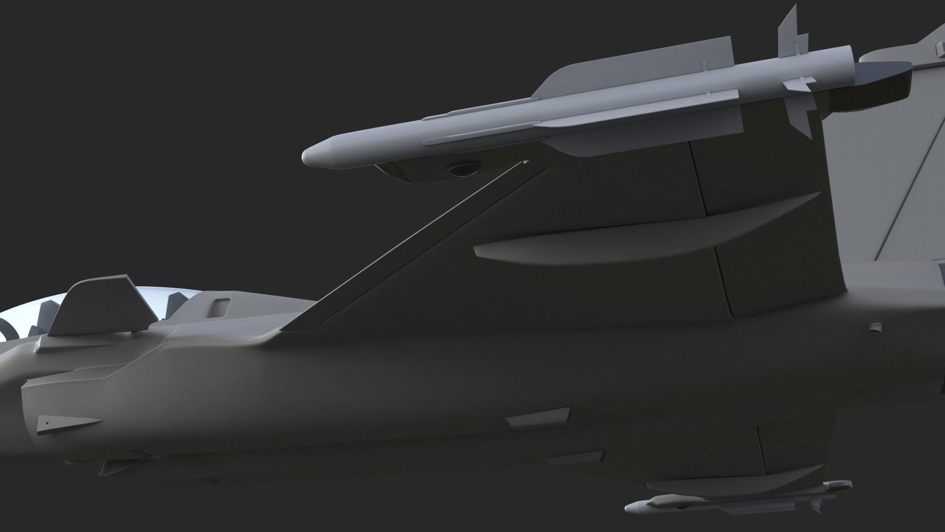 Aircraft Rafaele B Fly Clay 3D model | CGTrader