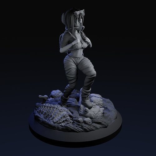 Dregs Walker - presupported - QB Works 3D model 3D printable | CGTrader