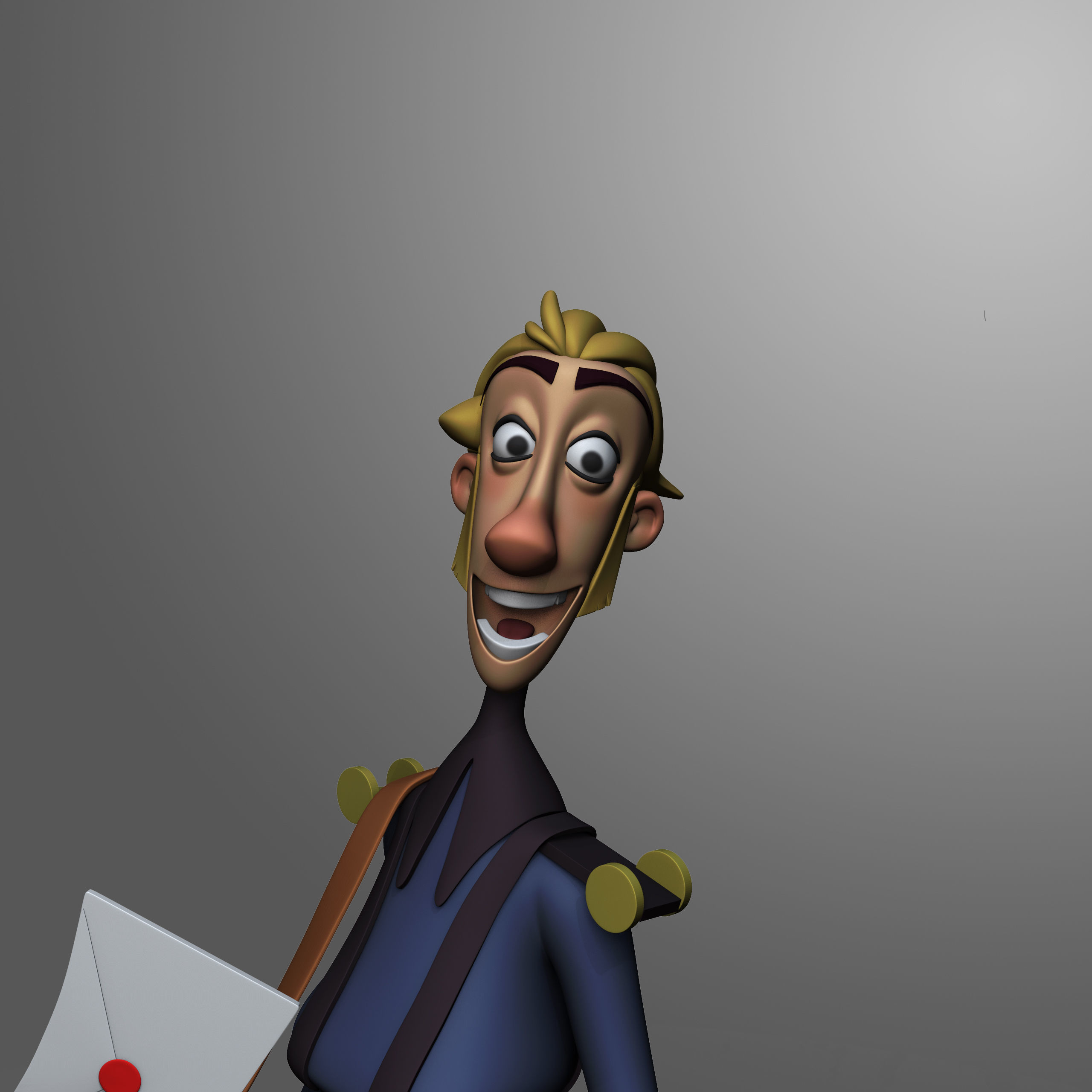 Jesper Fan Art 3d Model Cgtrader