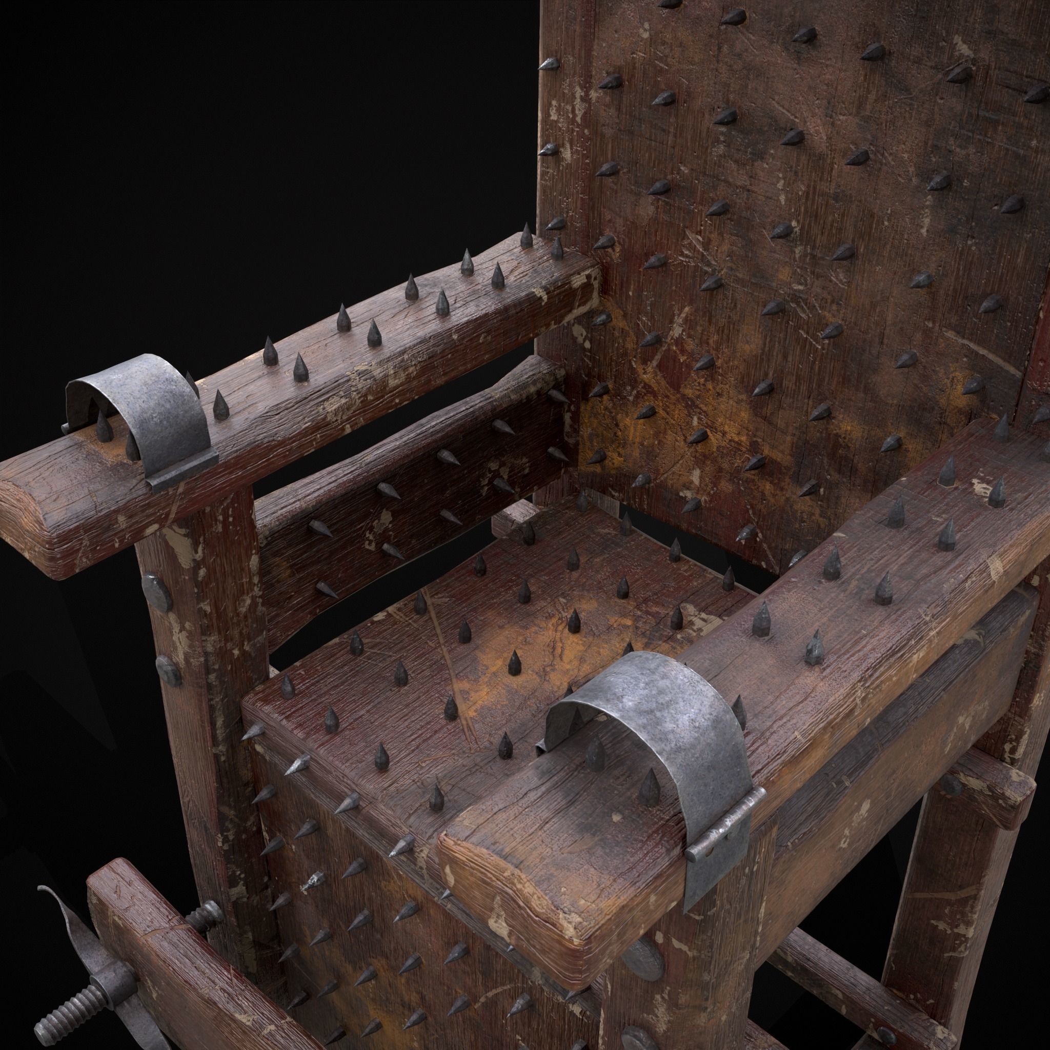 3D model Judas Chair VR / AR / low-poly | CGTrader