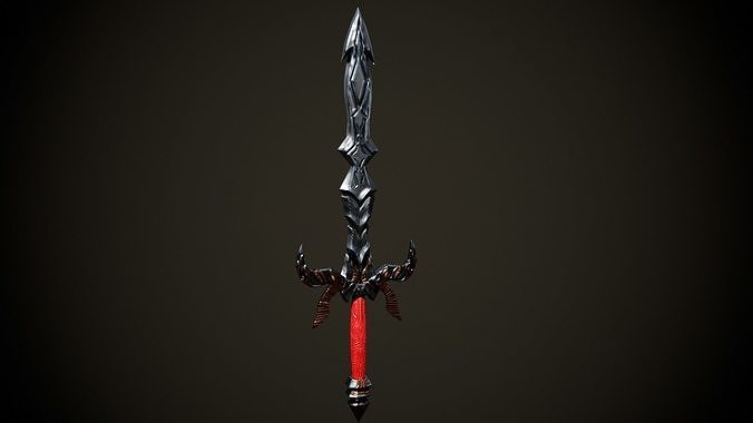 Stylized Sword V2 GameReady free VR / AR / low-poly 3D model | CGTrader
