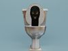 Skibidi toilet mask toilet man 3D model rigged | CGTrader