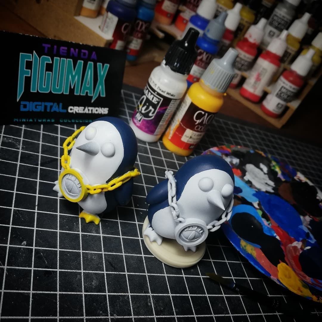 GUNTER AND RADIO - ADVENTURE TIME FanArt 3D model 3D printable | CGTrader