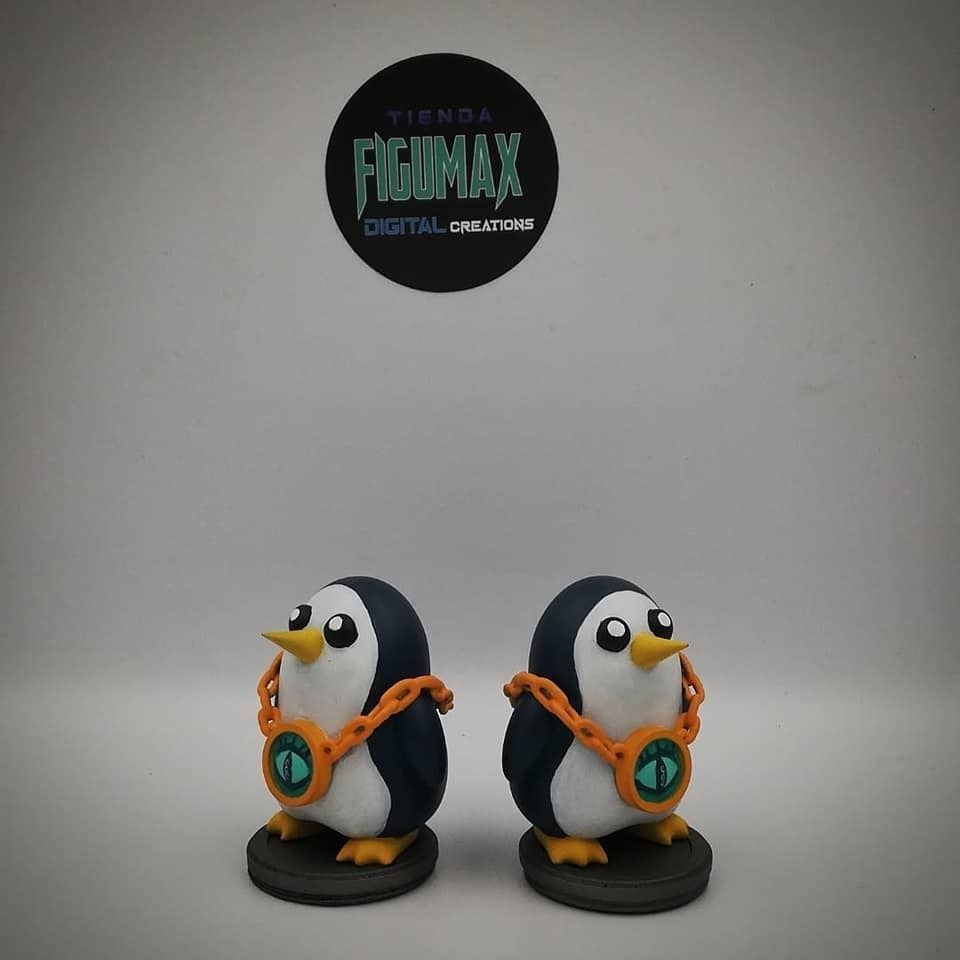 GUNTER AND RADIO - ADVENTURE TIME FanArt 3D model 3D printable | CGTrader