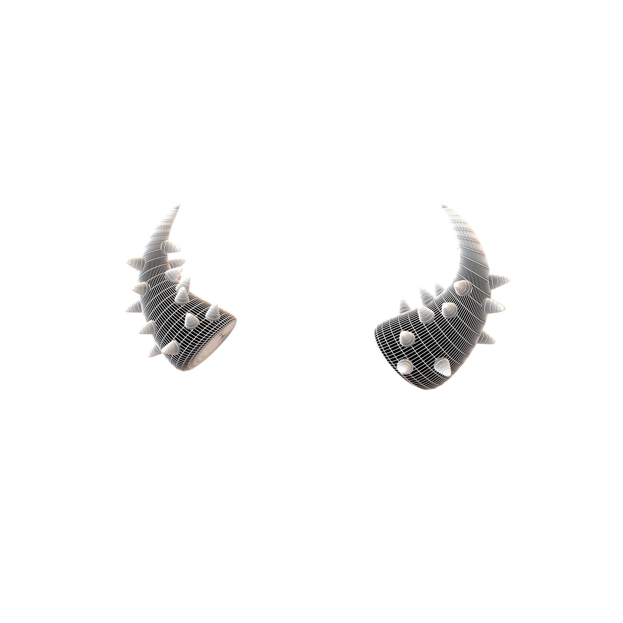 3D model Devil Horn v2 020 VR / AR / low-poly | CGTrader