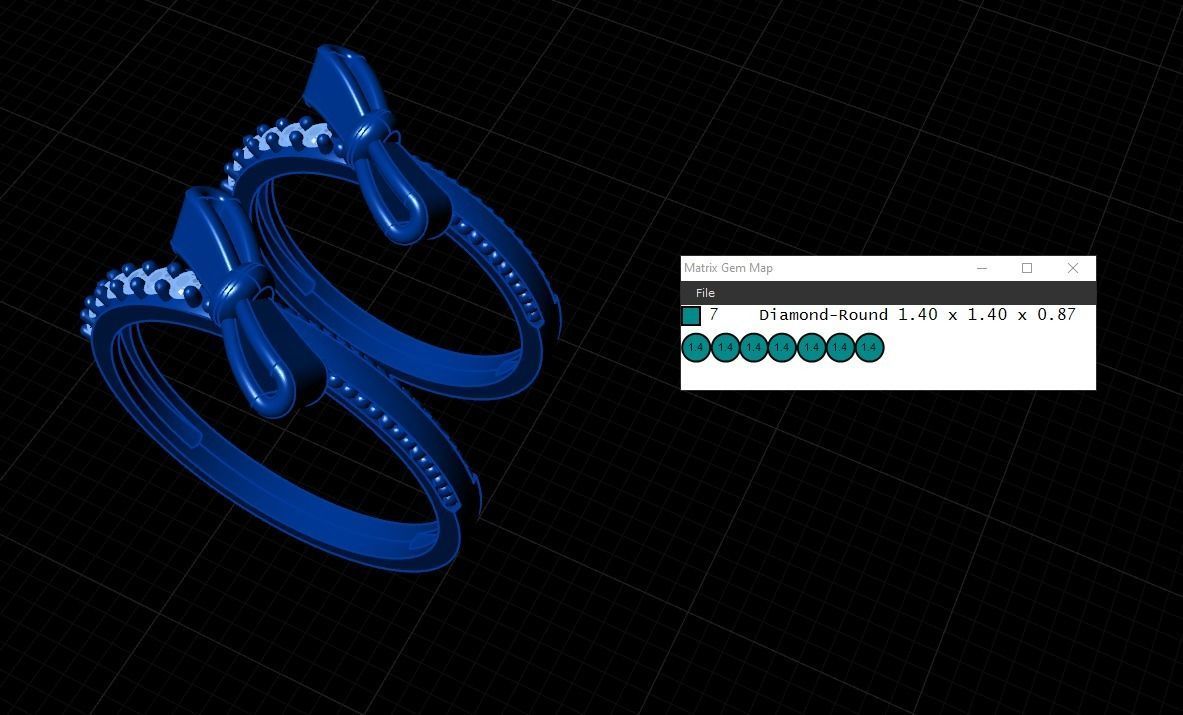 12 Women rings 3D model 3D printable 3D model 3D printable | CGTrader