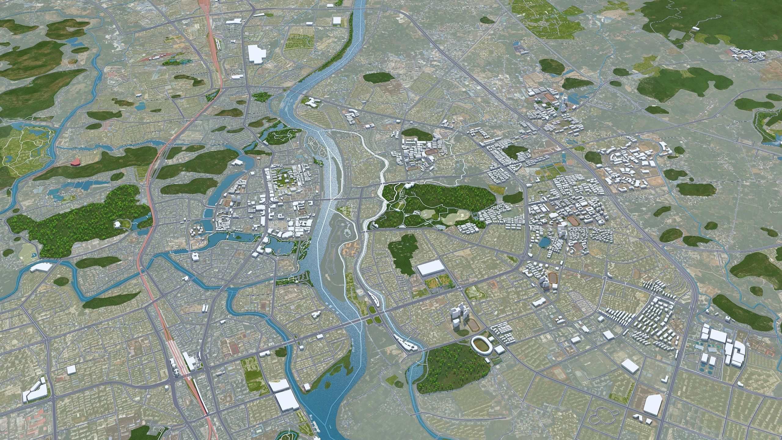 Guilin Guangxi China 35km free VR / AR / low-poly 3D model | CGTrader