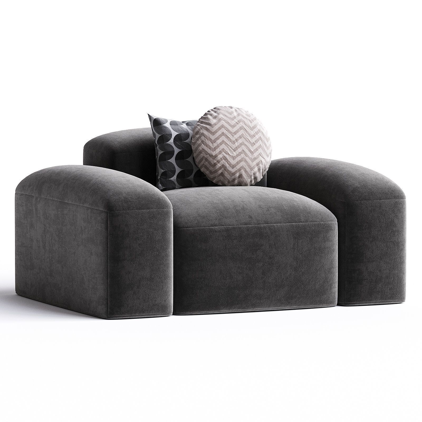 amura armchair 3D model | CGTrader