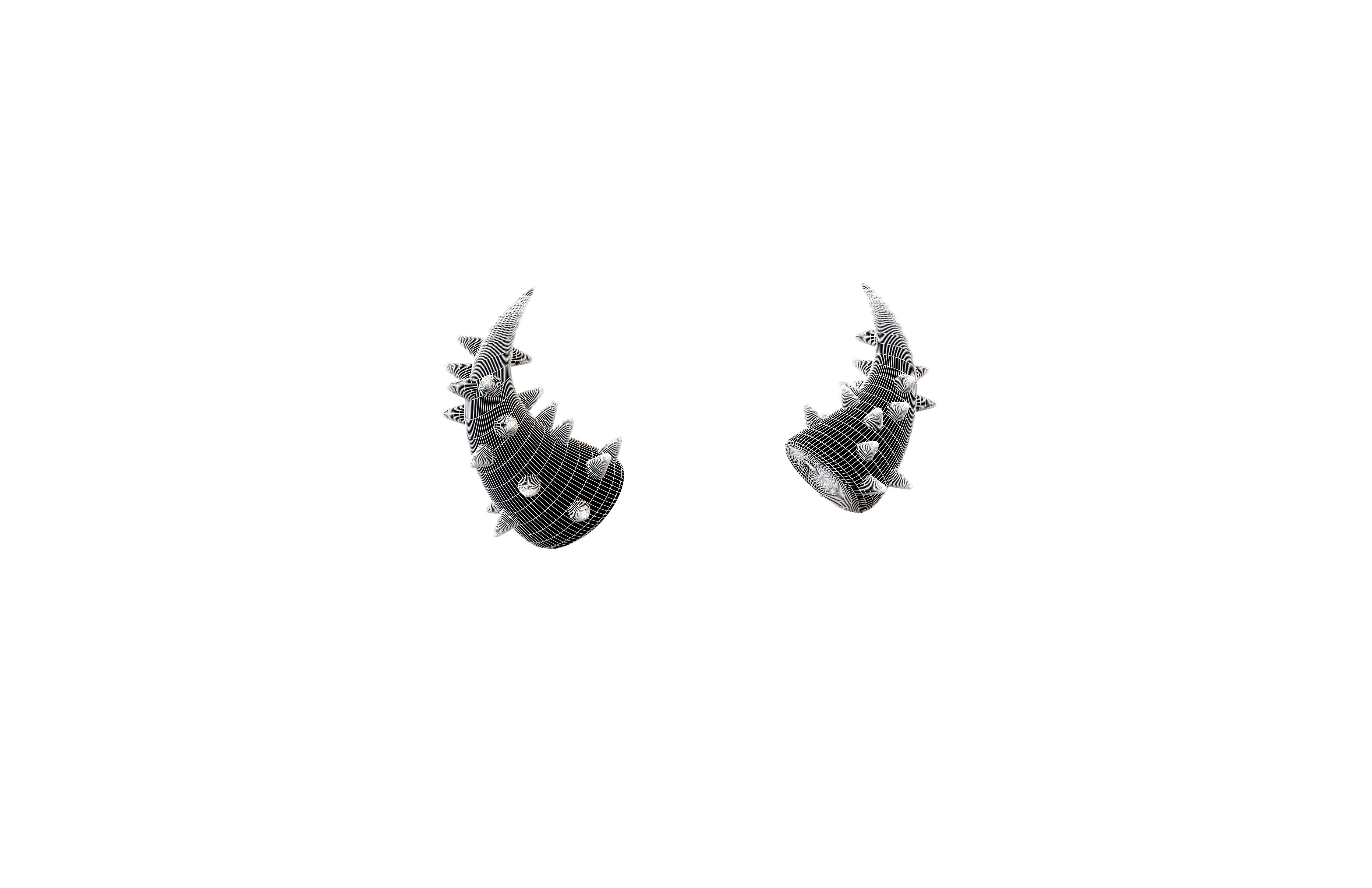 3D model Devil Horn v2 032 VR / AR / low-poly | CGTrader