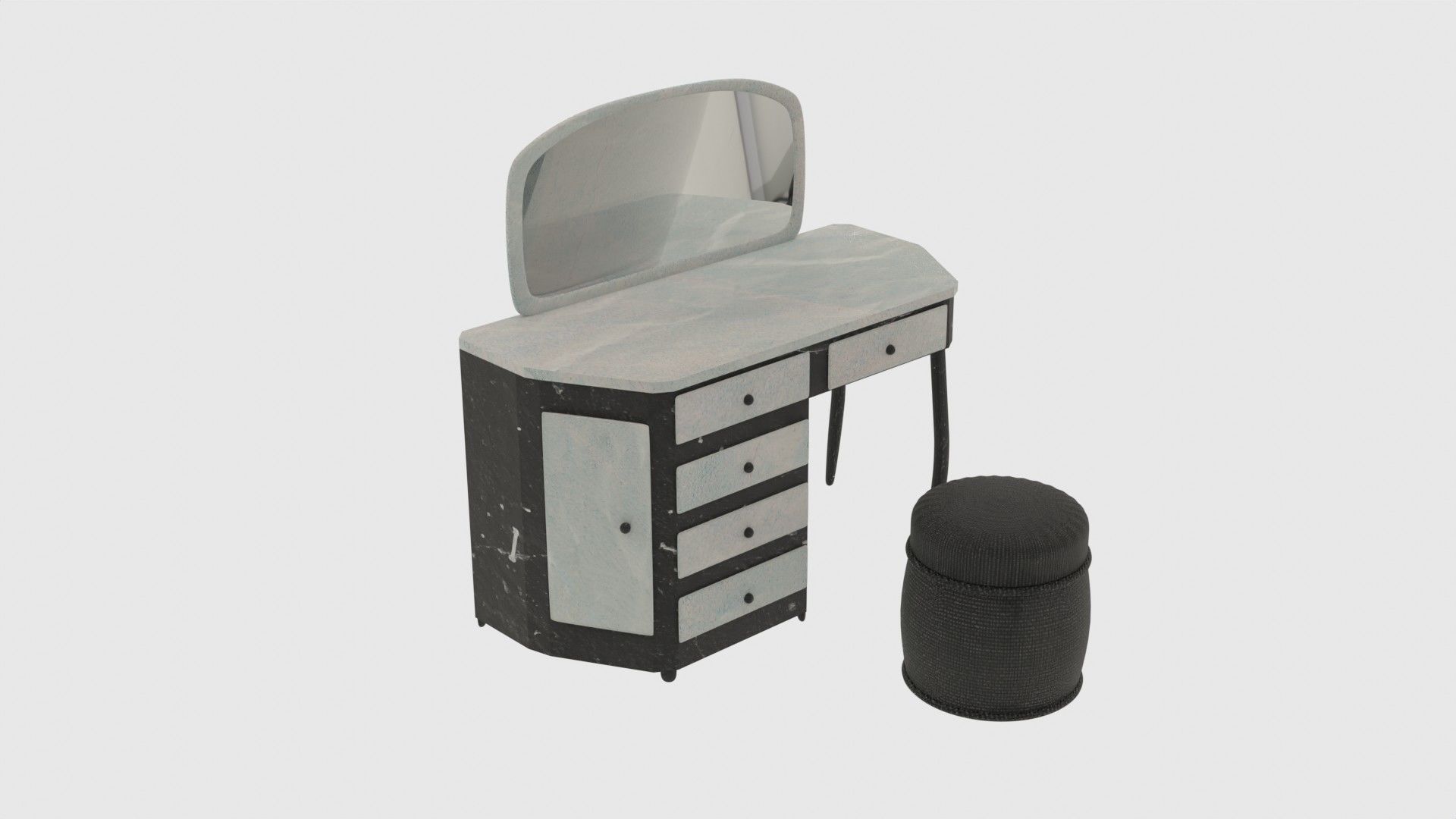 Dressing Table free 3D model | CGTrader