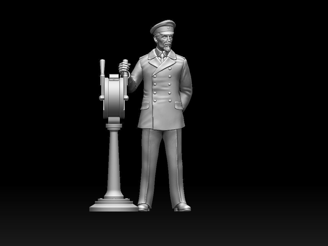 captain and Engine order telegraph 3D model 3D printable | CGTrader