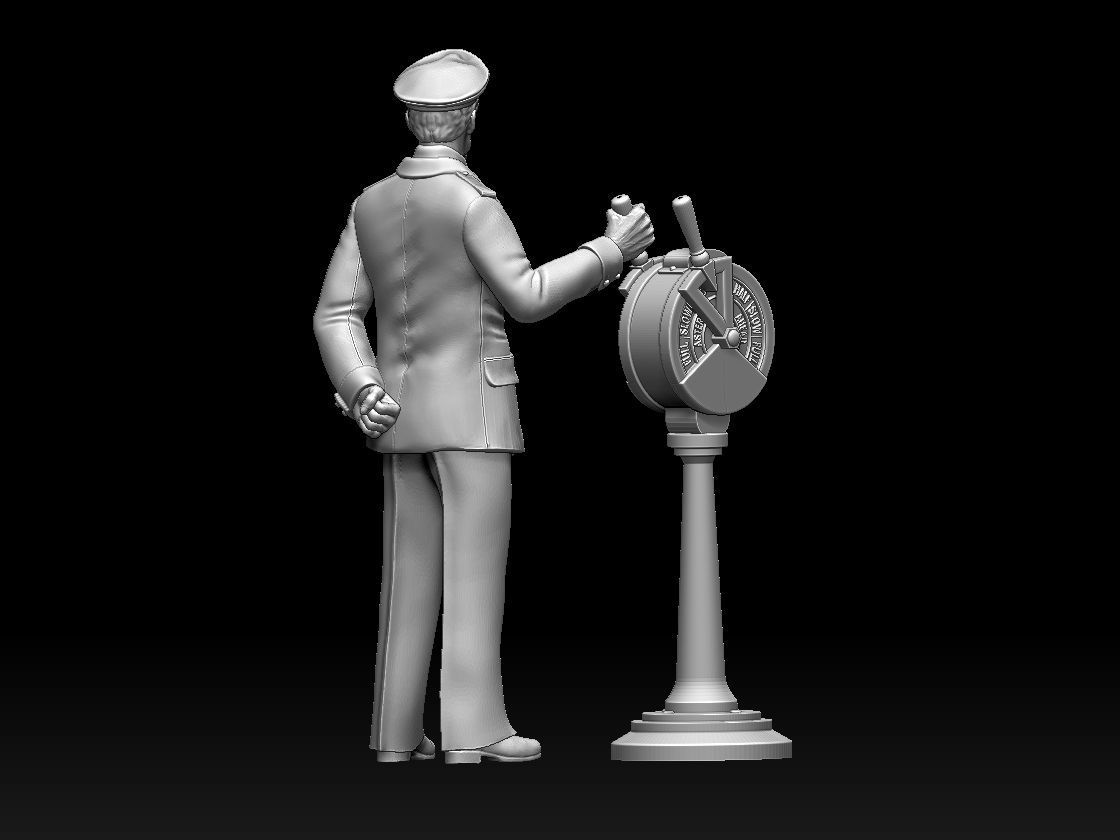 captain and Engine order telegraph 3D model 3D printable | CGTrader