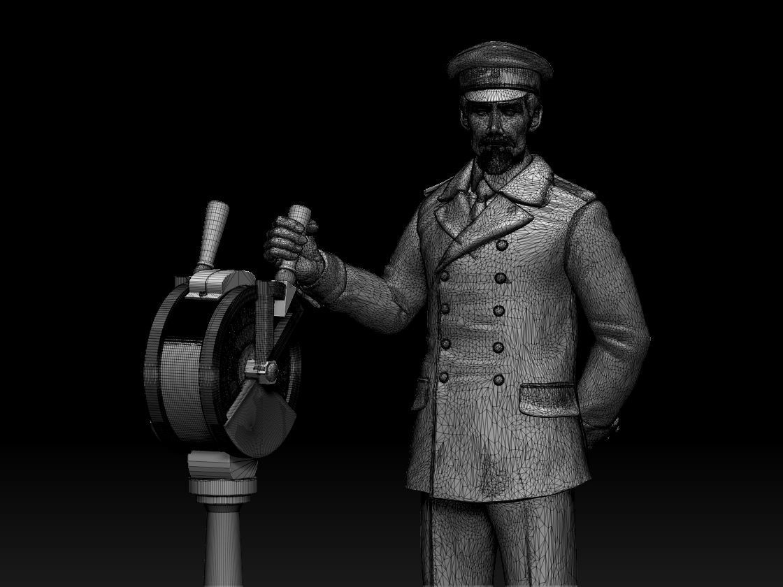 captain and Engine order telegraph 3D model 3D printable | CGTrader