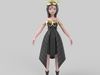 Girl toonish 3D model | CGTrader