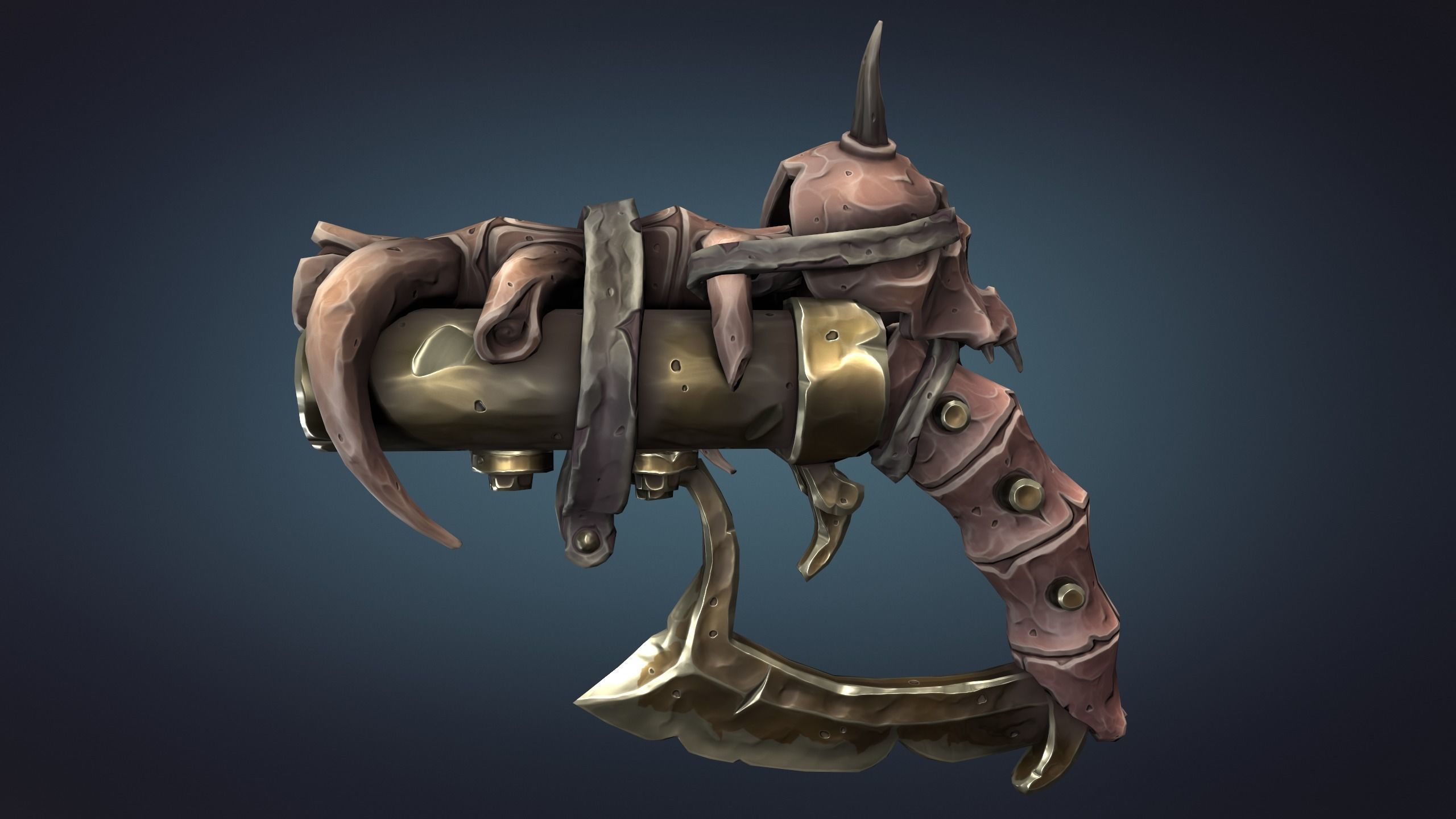 3D model Desert pistol VR / AR / low-poly rigged | CGTrader