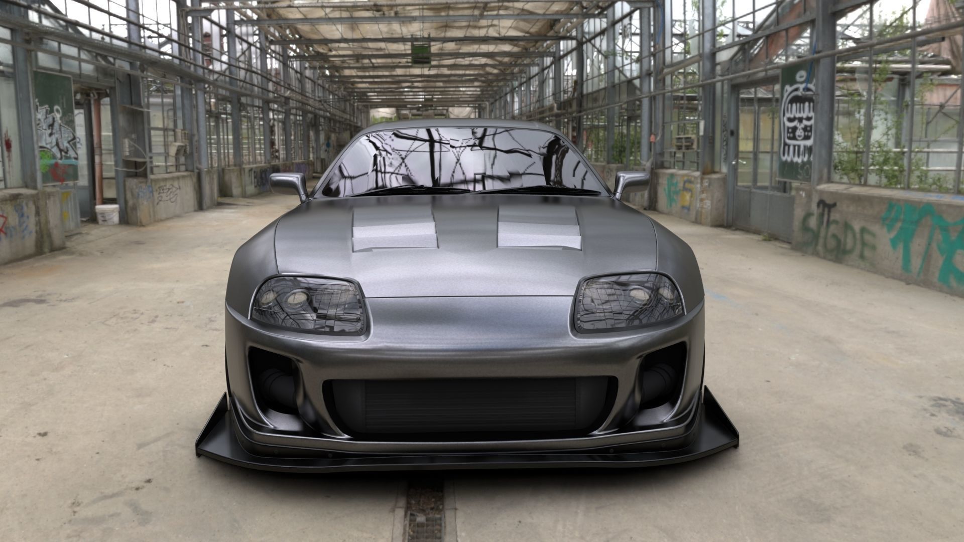 3D model Toyota Supra mk4 v3 VR / AR / low-poly | CGTrader