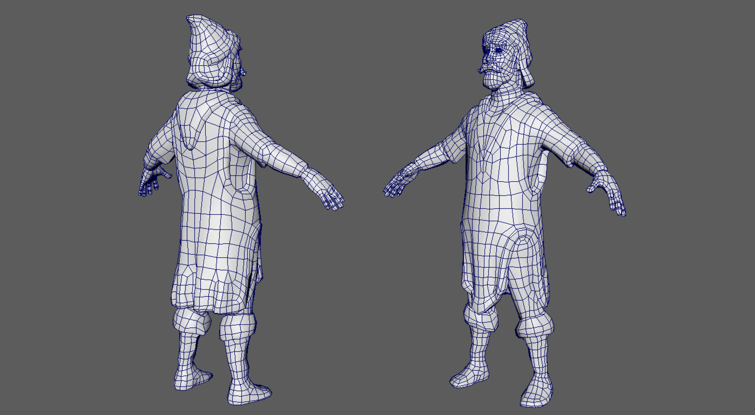 3D model MEDIEVAL STYLIZED CHARACTERS VOL 4 - VILLAGE VR / AR / low ...