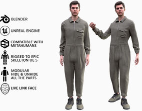 Animated Overalls 3D Models | CGTrader