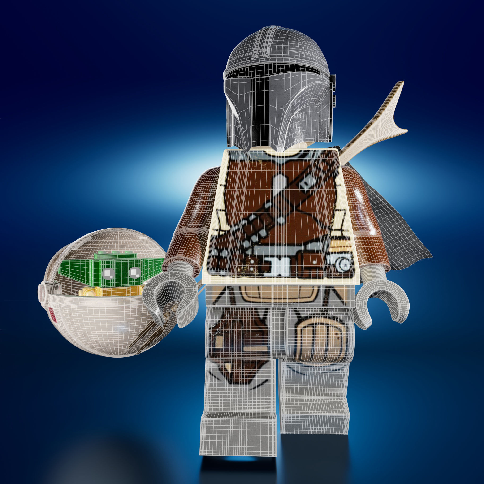Starwar Lego 3D model | CGTrader