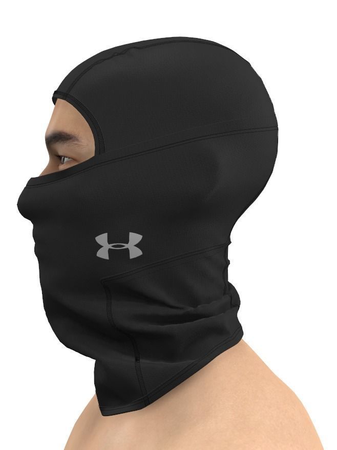 UA Ski Mask Black 3D model | CGTrader