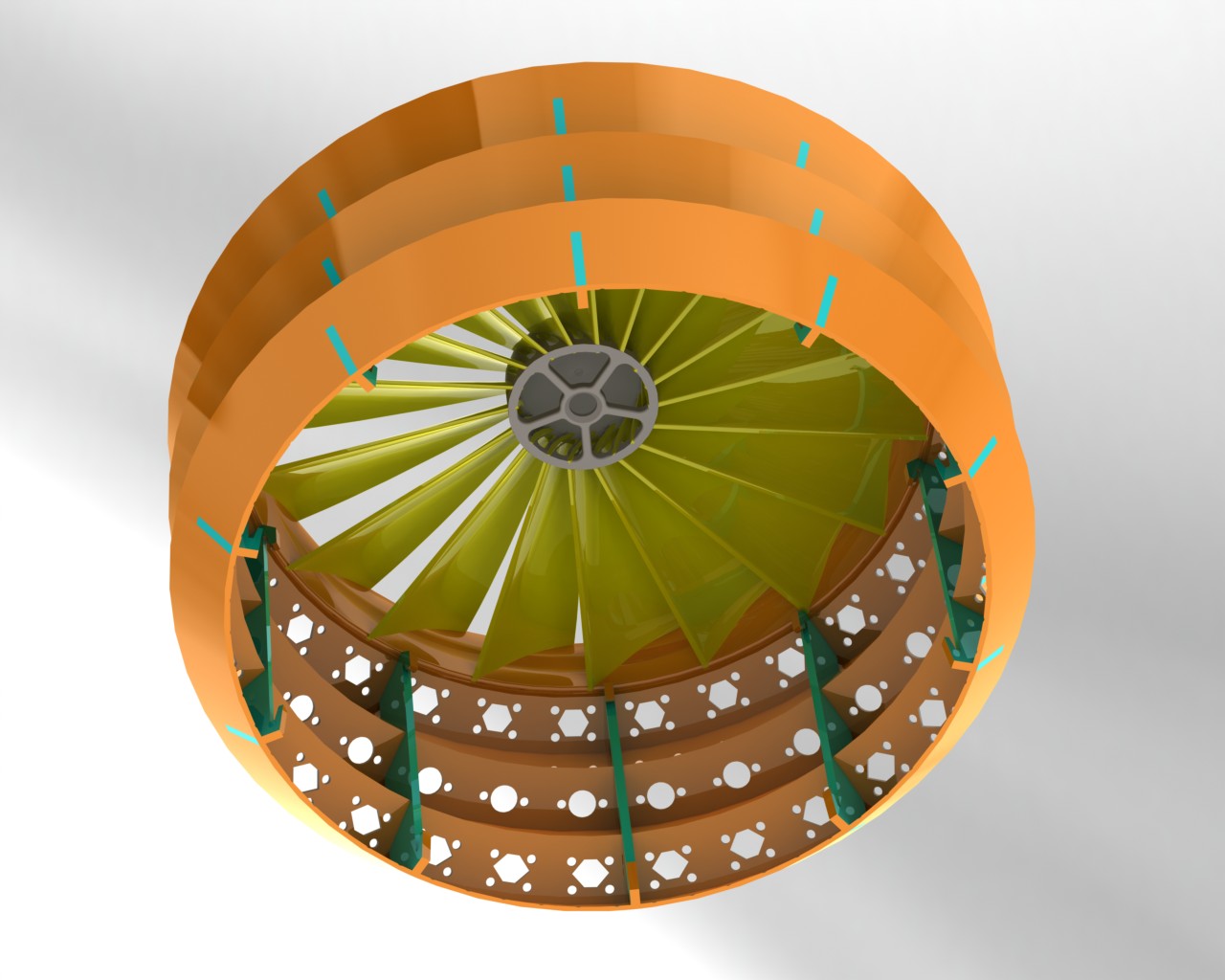 Spinning Light Filter 3D Model 3D printable STL SLDPRT SLDASM SLDDRW ...