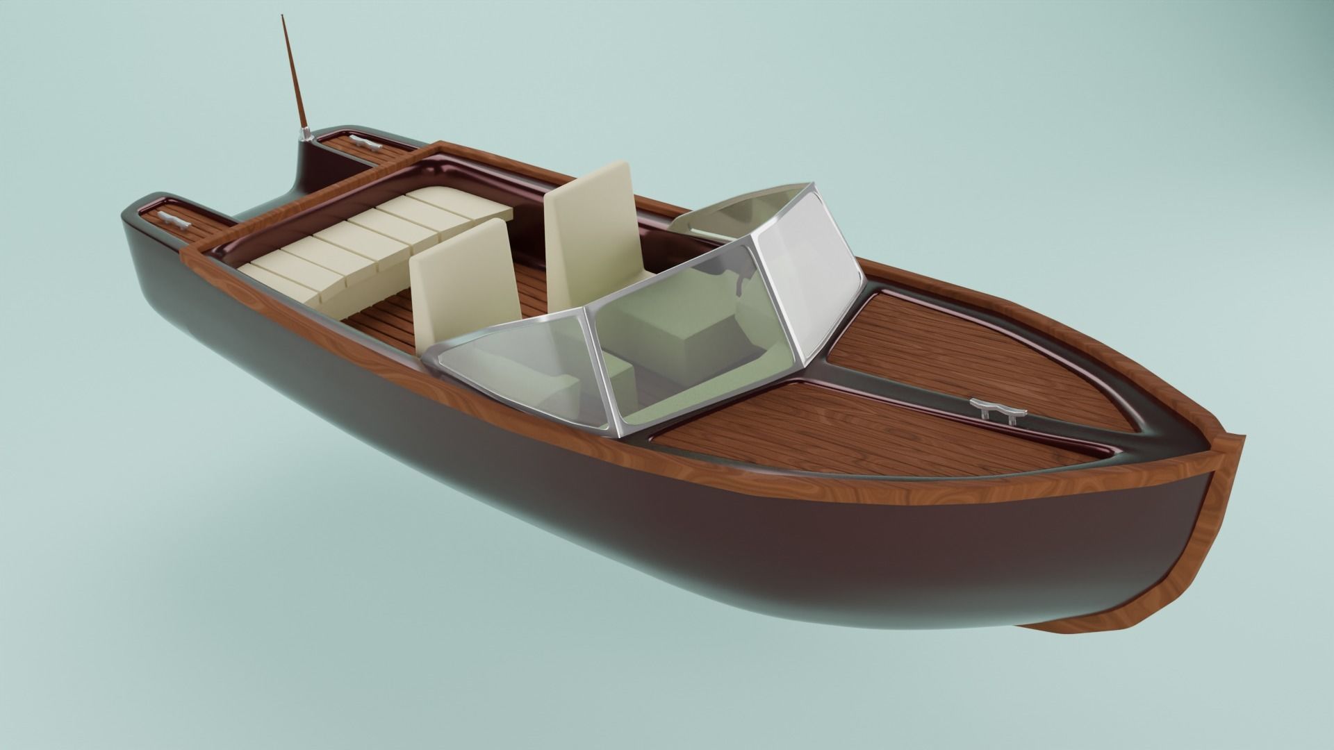 Simple Boat 3d model free VR / AR / low-poly 3D model | CGTrader
