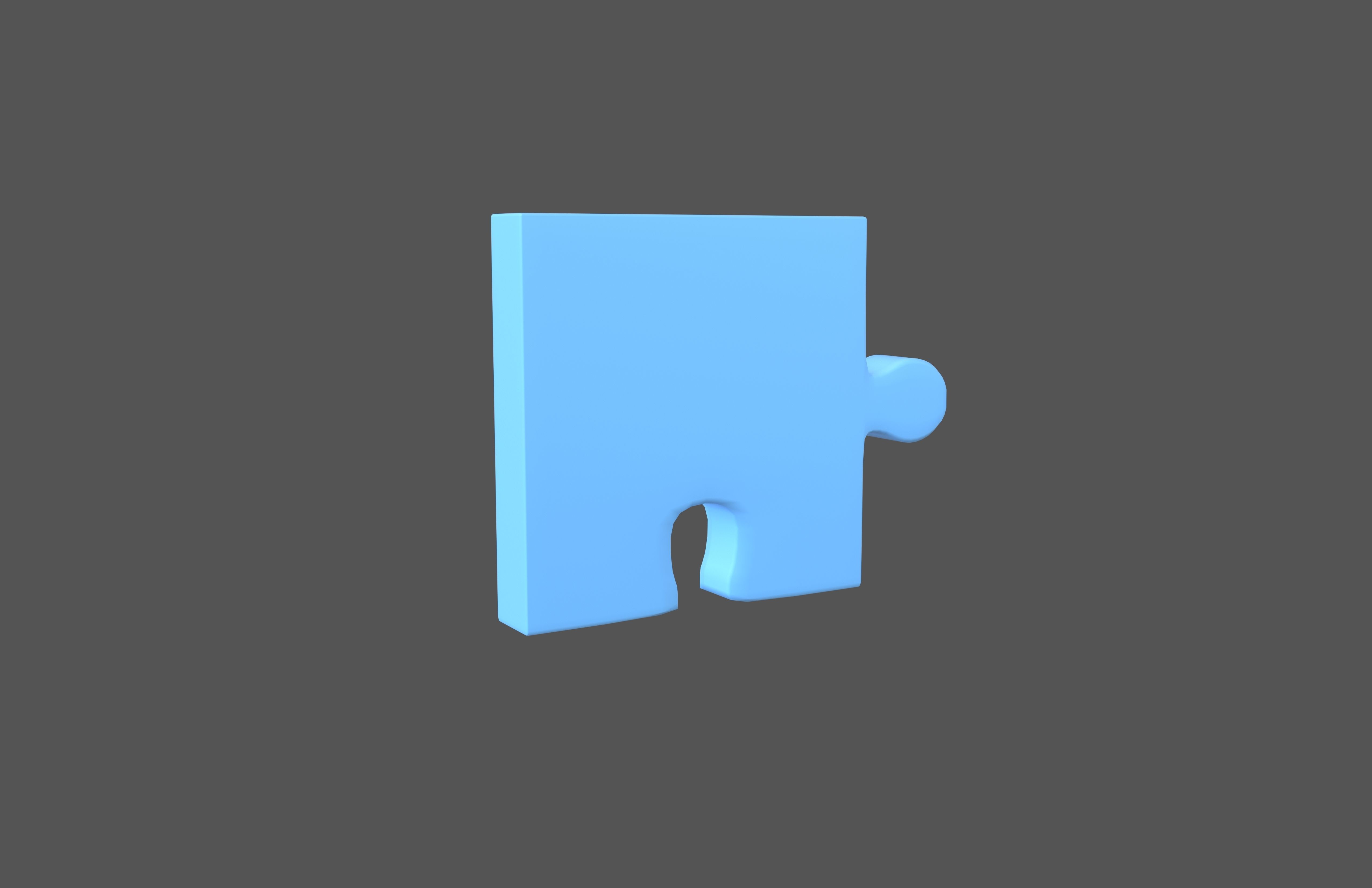 3D model Jigsaw Puzzle Pieces V2 003 VR / AR / low-poly | CGTrader