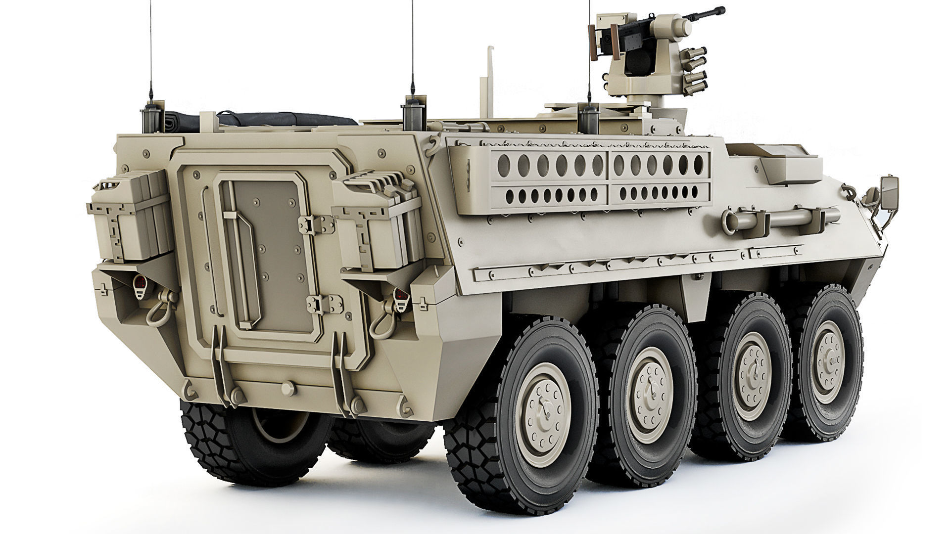 M1126 Stryker 2002 3D model | CGTrader