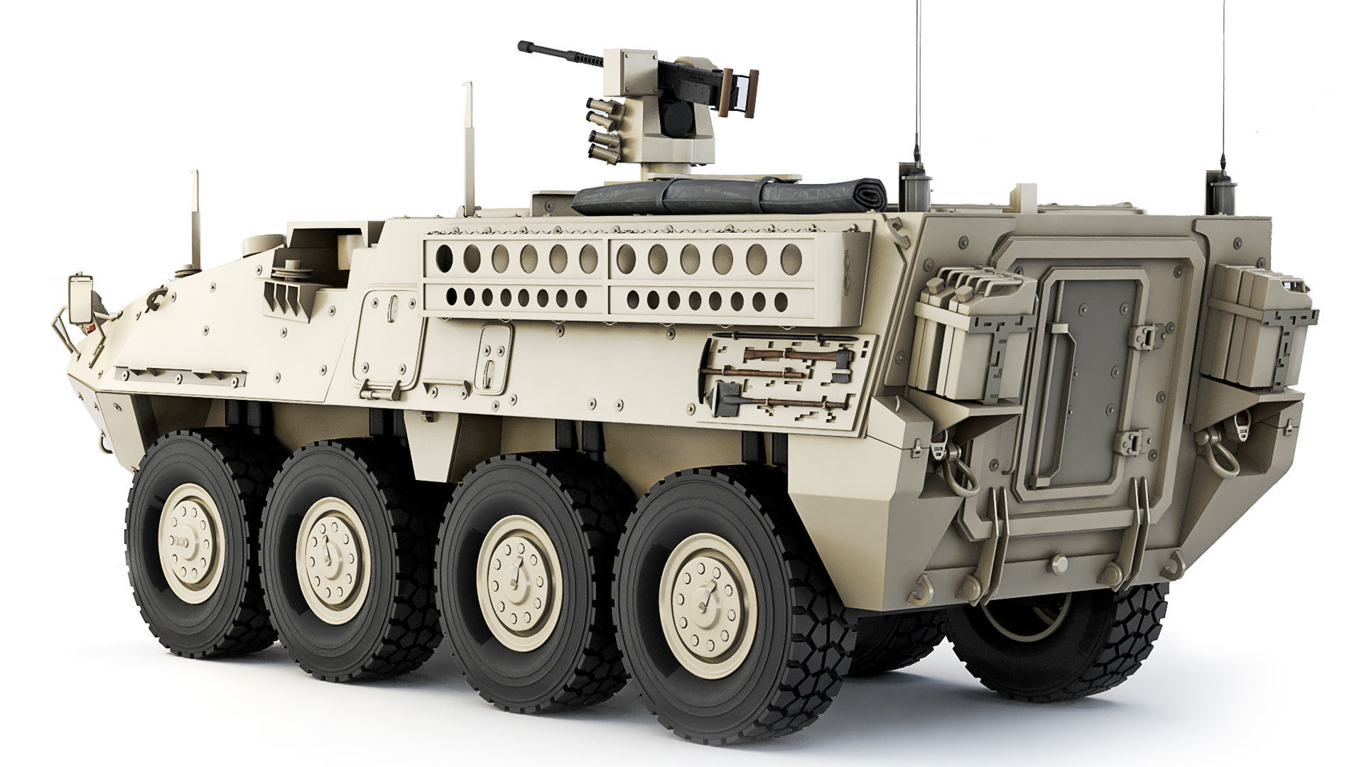 M1126 Stryker 2002 3D model | CGTrader