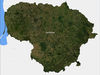 Lithuania Terrain Topography Elevation DEM Geography Landscape 3D model ...