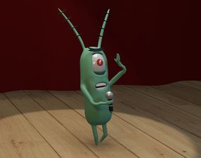 Low-poly Plankton 3D Models | CGTrader