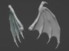 3D model Bat Wing Rigged 3D model - Low-poly 3D model VR / AR / low ...