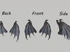 3D model Bat Wing Rigged 3D model - Low-poly 3D model VR / AR / low ...