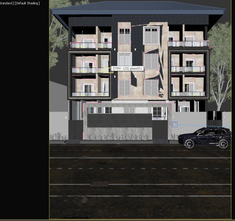 Exterior residential Building 3D model | CGTrader