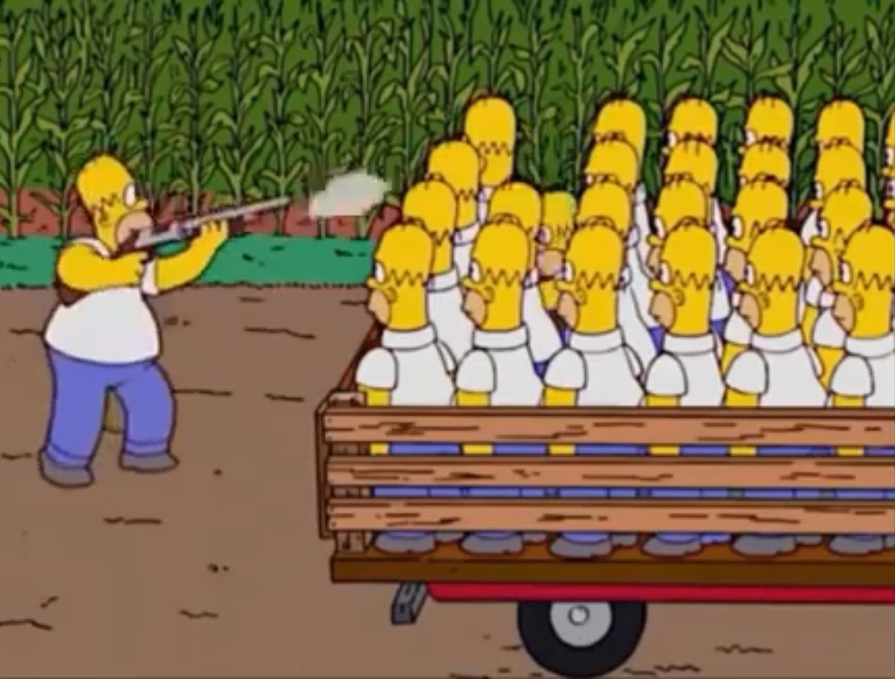 THE SIMPSONS HOMERO HOMER CLONES STUDEBAKER BED M2 MACHINES 1 64 3D ...