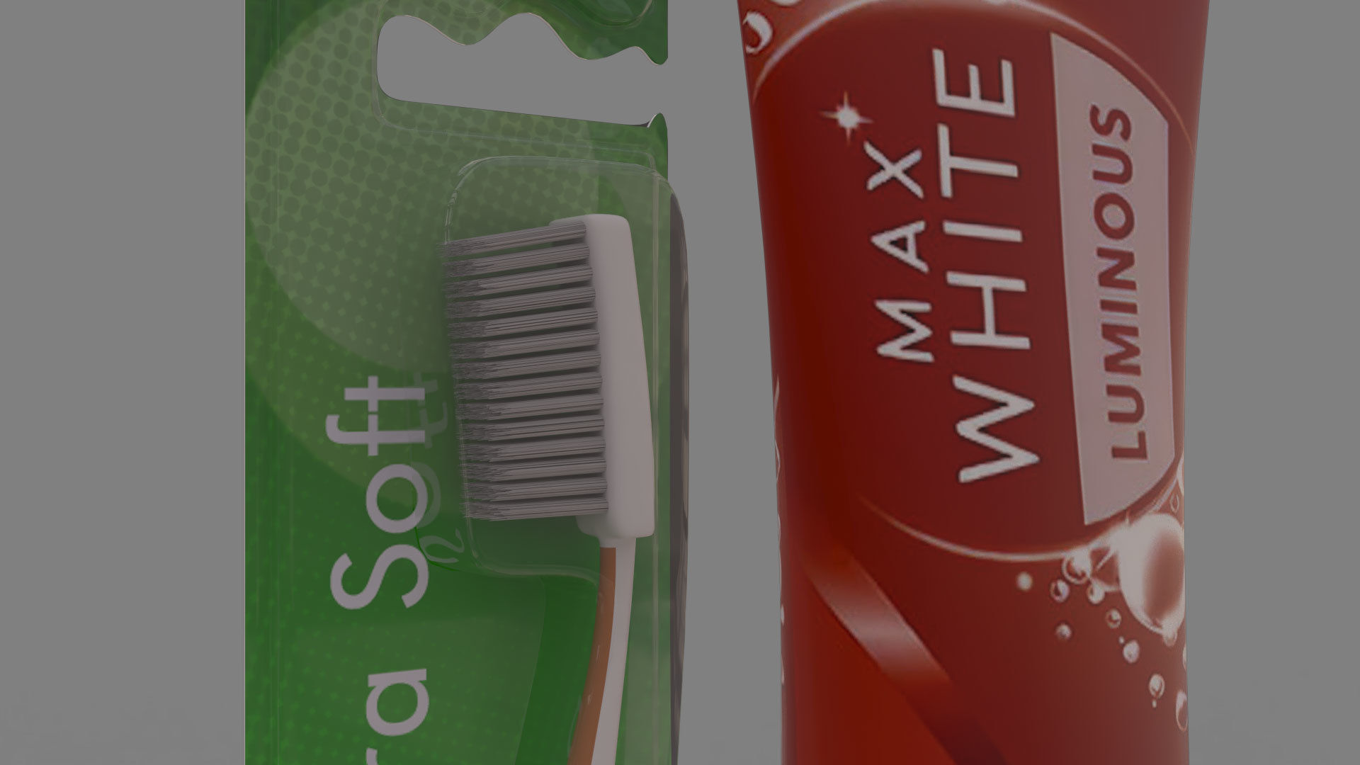 Toothbrush and Toothpaste 3D model | CGTrader